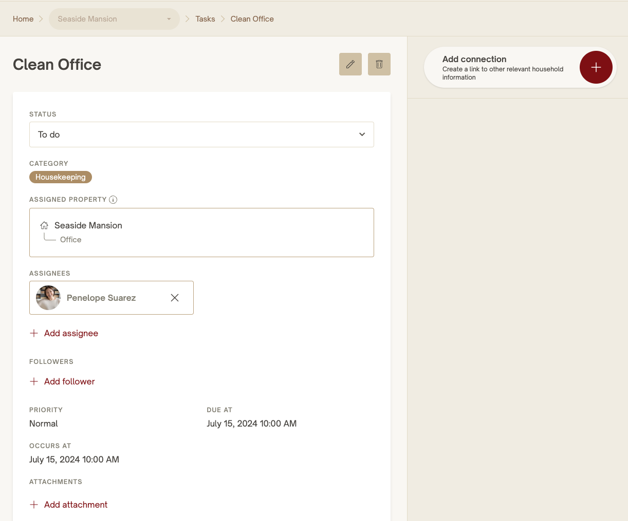 How do I add, edit, duplicate, and delete tasks?
